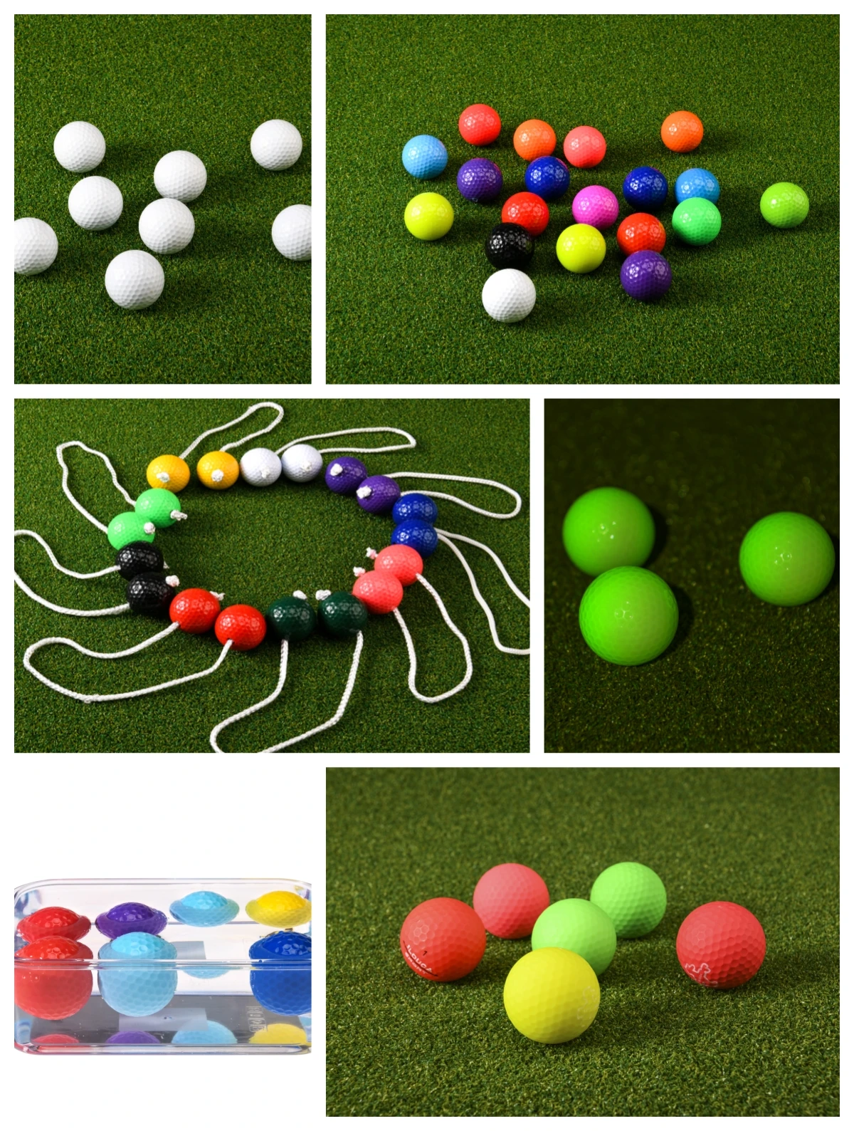 Alibaba.com: Tour Bright Custom Logo Colored Golf Balls with Display ...