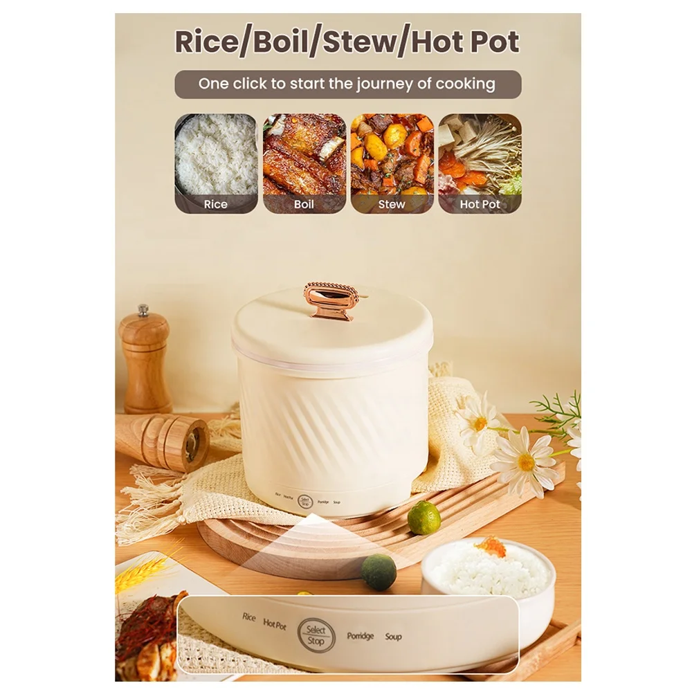 Personal Use 1.8l Food Grade Non-stick Coating Electric Cooker Preset ...