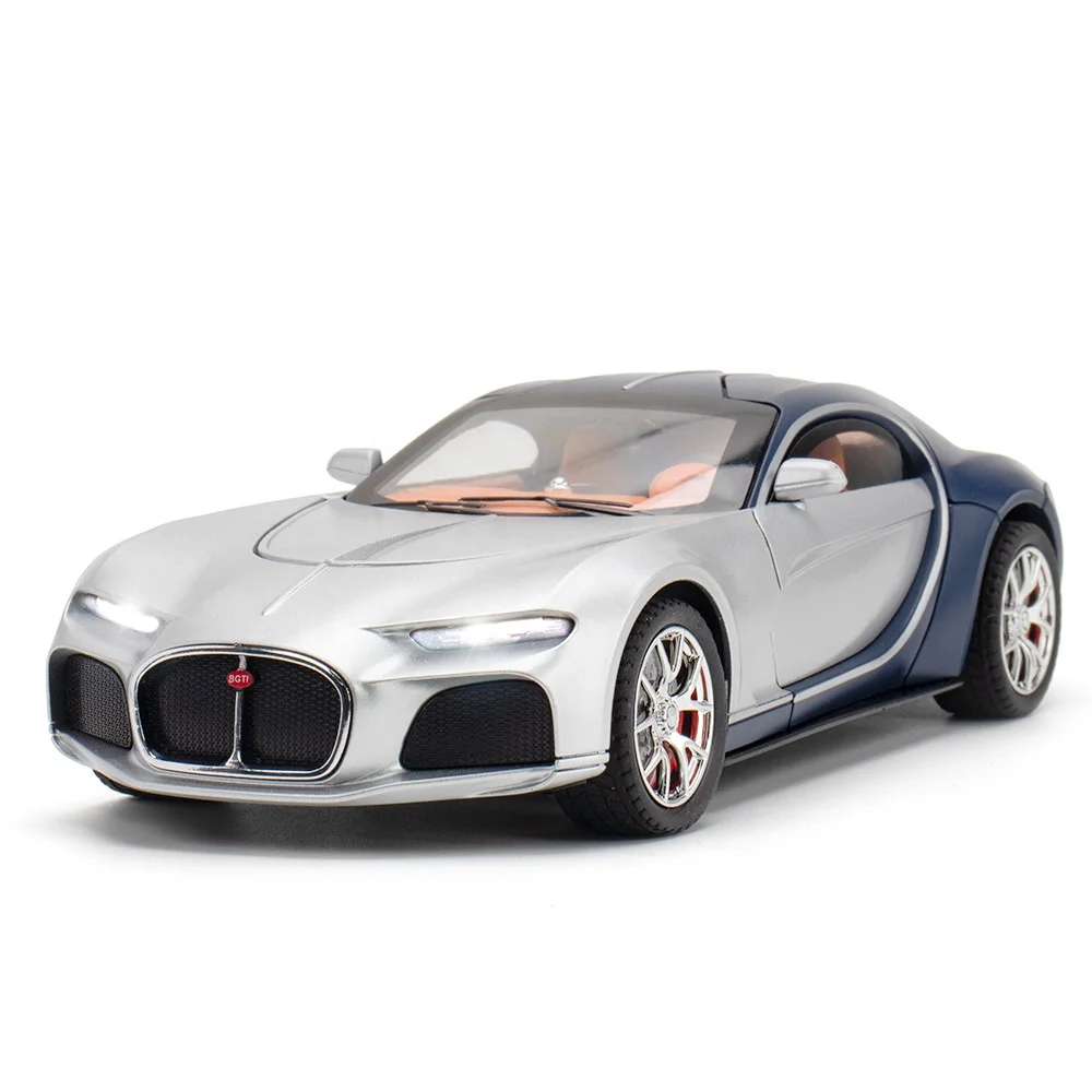 1/24 Bugatti Atlantic Diecast Toy Car for Kids & Collectors