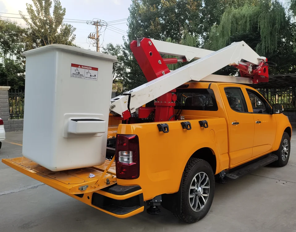 14m Pickup Truck Mounted Aerial Work Platform - Insulated Bucket