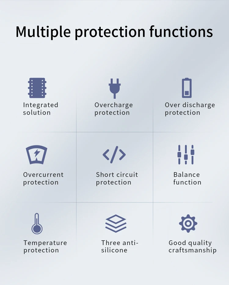 Smart Bms Battery Management System 12s 16s 50a 100a 150a 200a 300a Bms ...