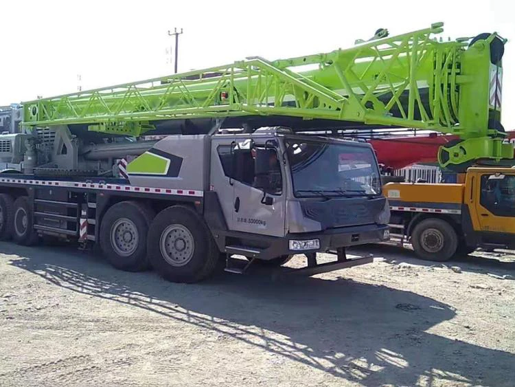 100 Ton Truck Crane Ztc1000 Heavy Lifting Crane With 6-section Main ...