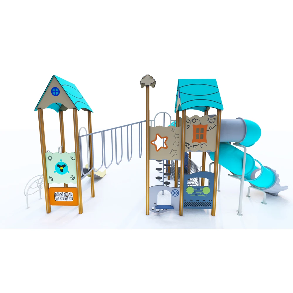 Hpl Preschool Playground Outdoor Playhouse For Kids Children Playing ...