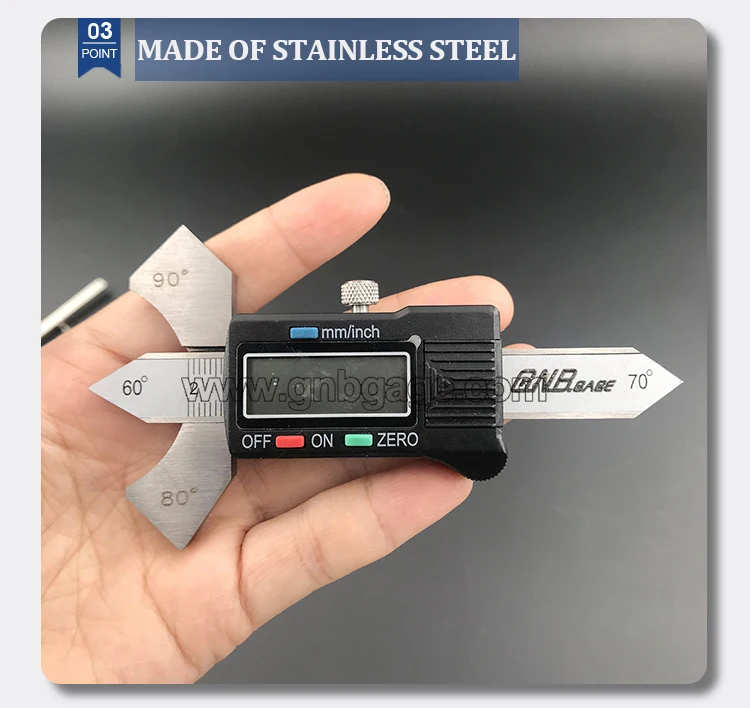 Digital Welding Gauge - Accurate Fillet Inspection Tool