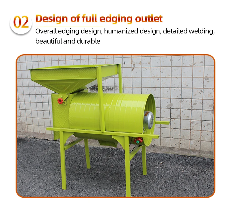 Efficient Grain Winnowing with Agricultural Transplanting Machine