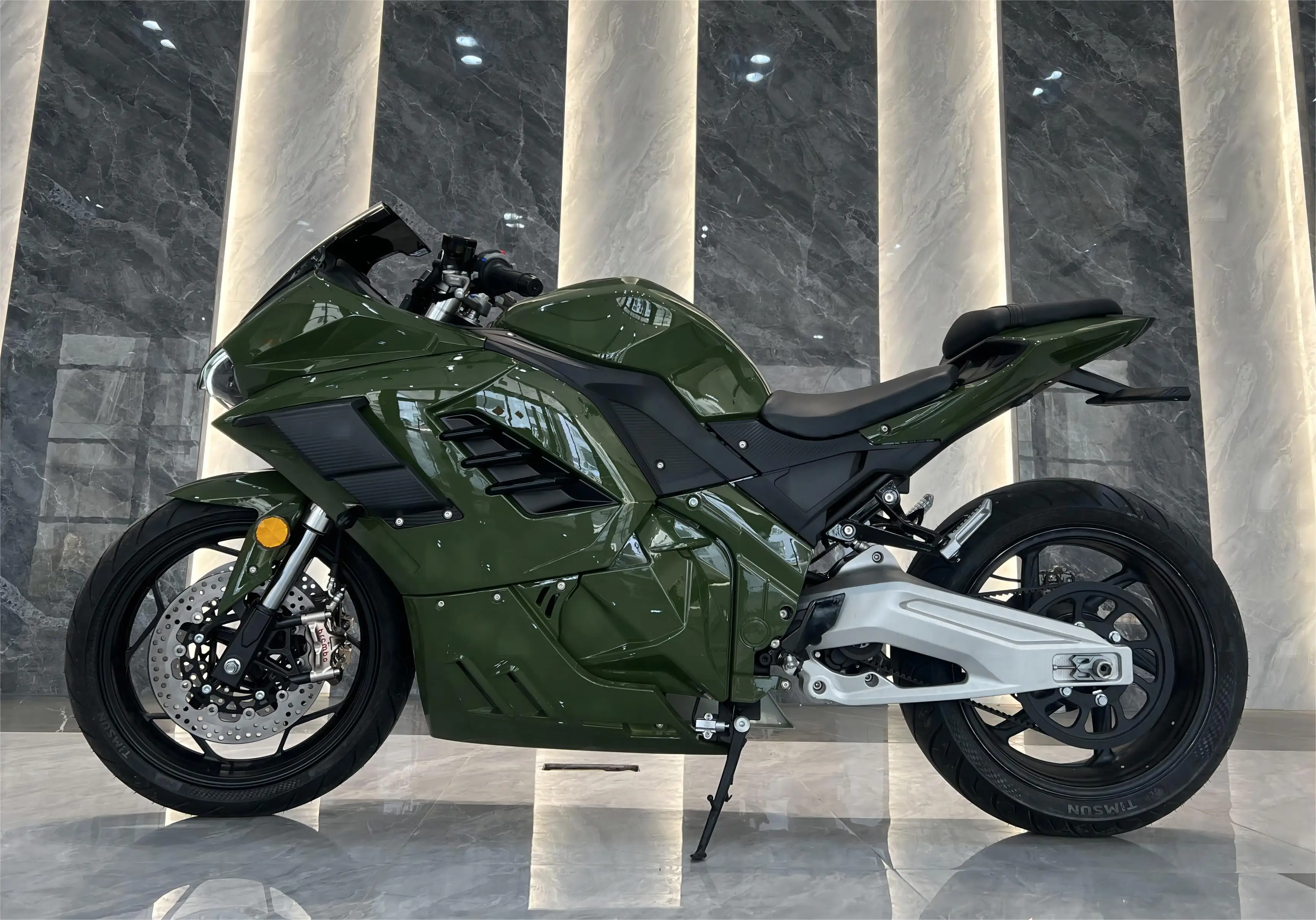 Voltshield New Design High Power Electric Motorcycle 10kw Water Cooling ...