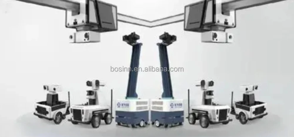 Intelligent Security Patrol Robot With Lidar Method Cloud Autonomous ...