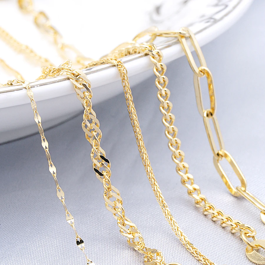 Shop Our Fine Au585 Real Gold Necklace - Solid 14K Pure Gold Chain