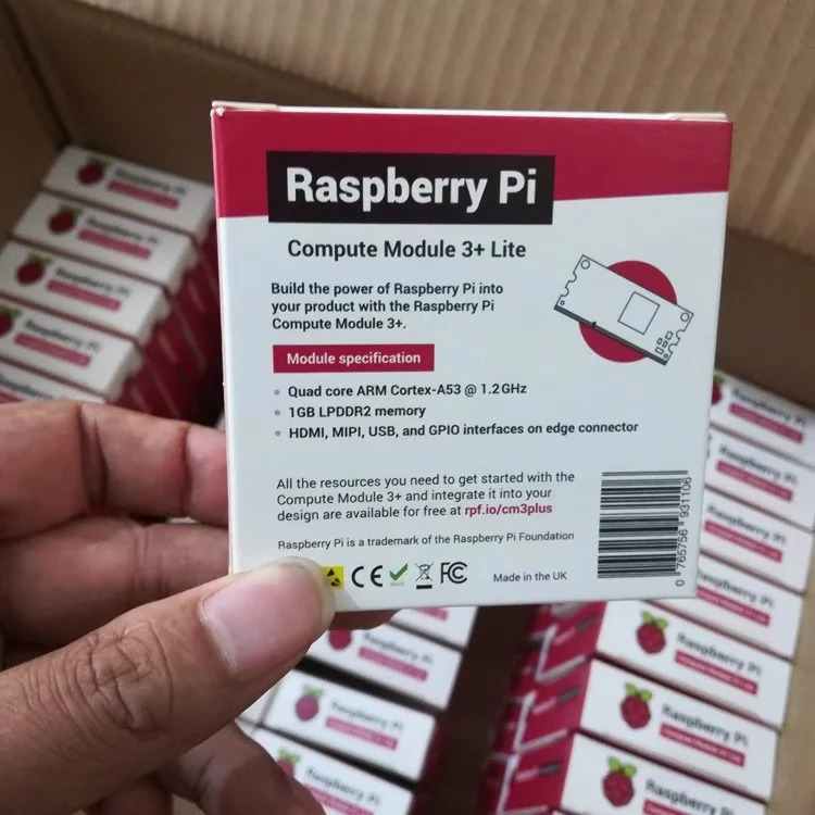 Original New Raspberry Pi Compute Module 3+ Lite / Raspberry Pi Cm3 ...