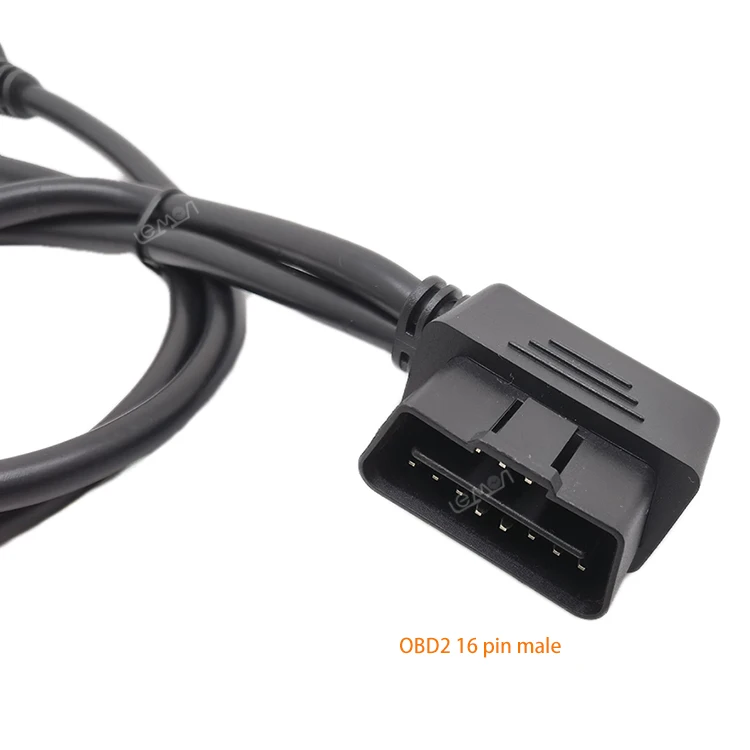 Obd2 Splitter 16 Pin Obd Ii Splitter Extension 1 Male And 2 Female ...