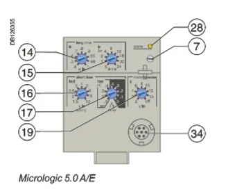 Micrologic 5.0E Control Unit for Compactns & Masterpactmt