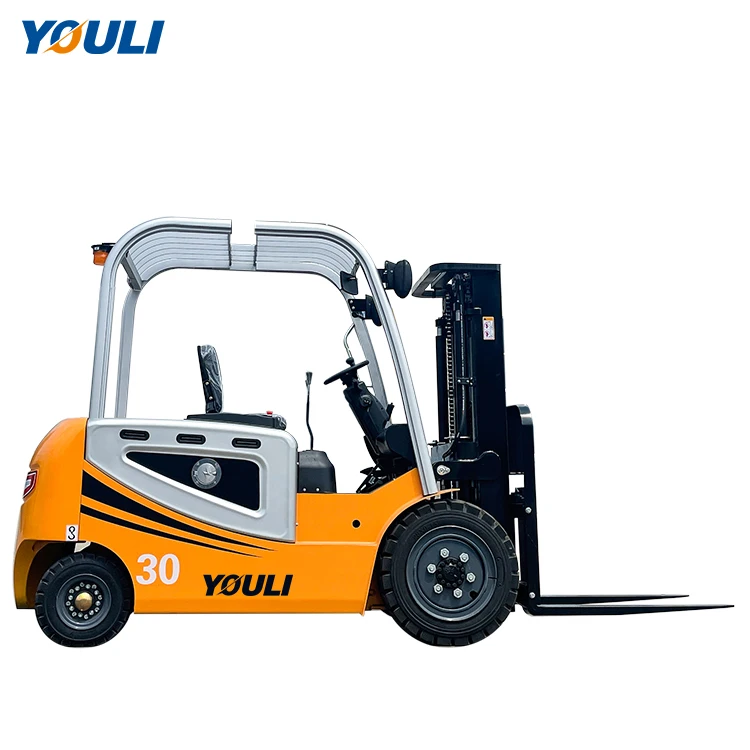Small Montacargas Electrico Forklift Youli 1 Ton 2ton 2.5ton Electrical ...