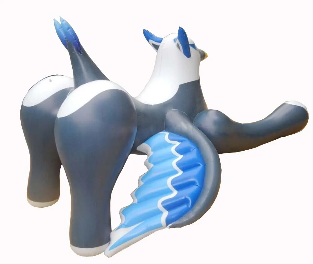 Customized PVC Inflatable Snow Leopard Animal - 5 Letters