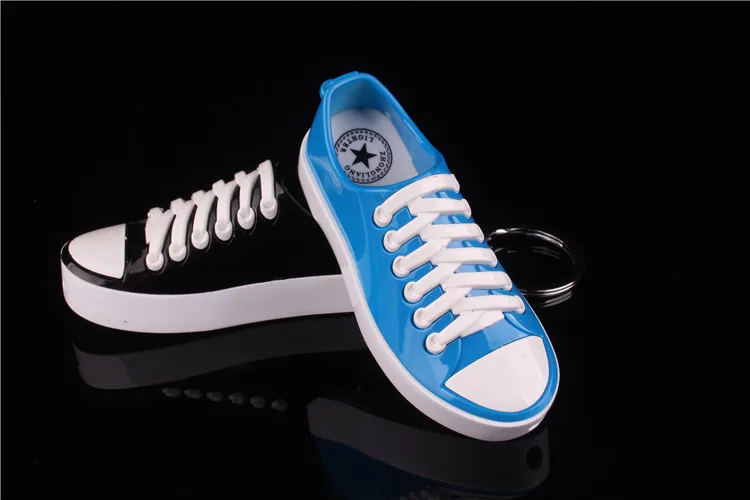 New Arrival Creative Design Canvas Shoe Shape Gas Lighter With Key ...