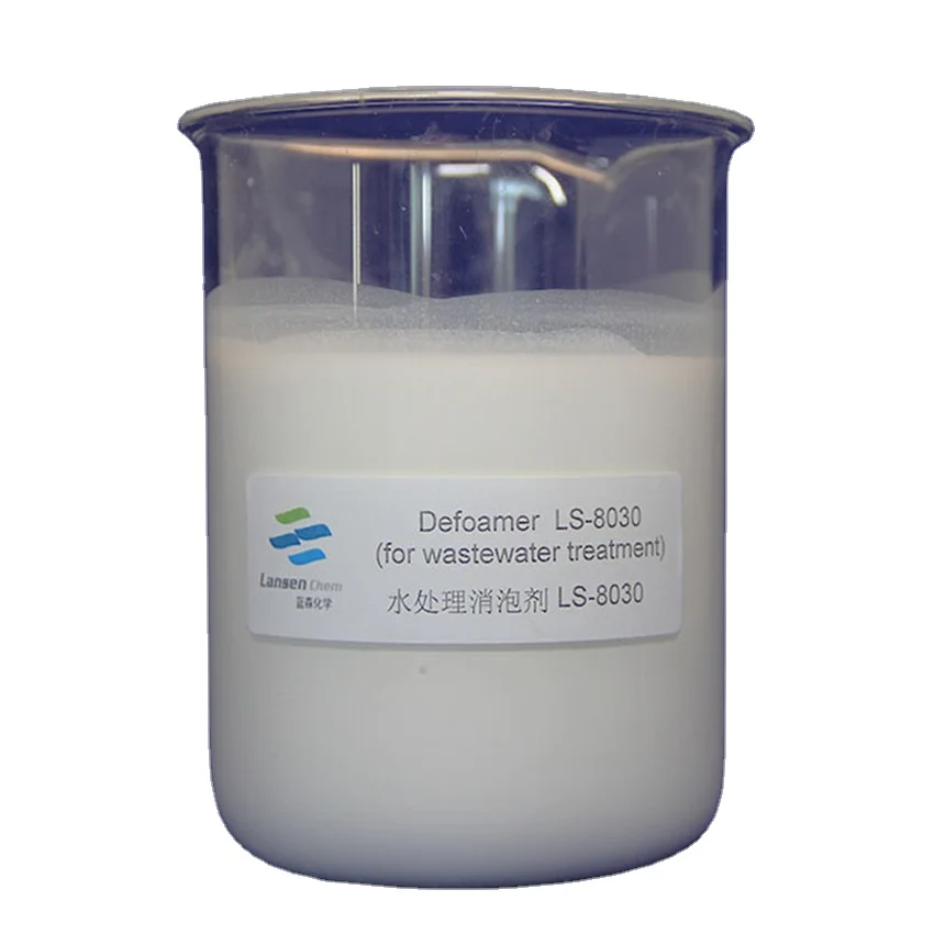 30% Solid Content Silicone Defoamers For Emulsion Waste Water Antifoam ...