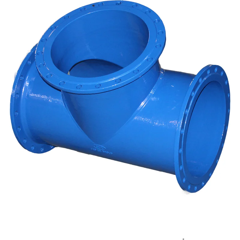 ISO 2531 Custom Flanged Pipe Fittings Cast Ductile Iron