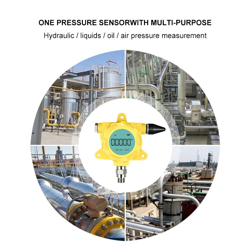 NB-IOT GPRS 4G Lora Explosion Proof Battery Powered Wireless Pressure Transmitter Sensor ...