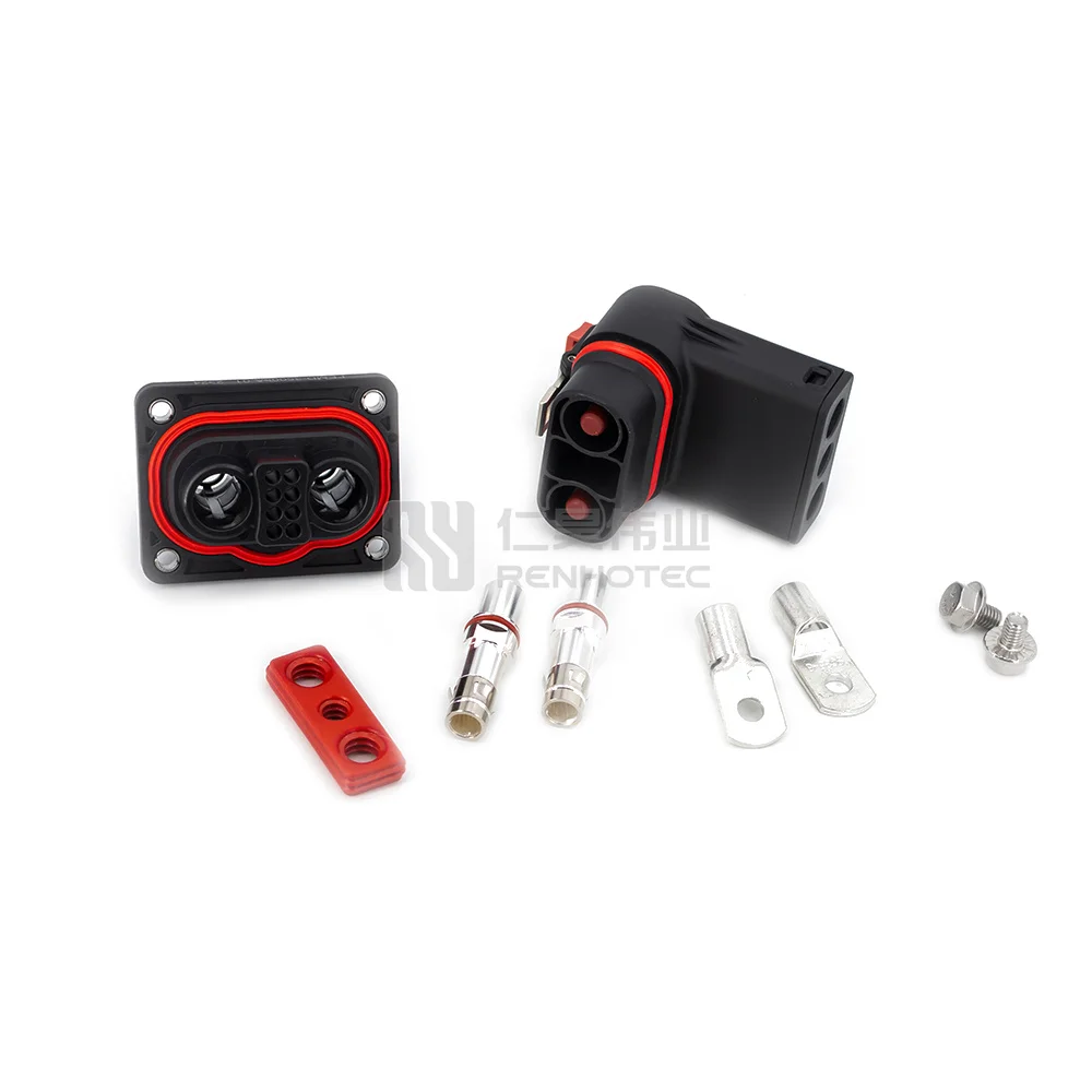 200A IP67 Stackable Connectors for High Voltage Energy Storage