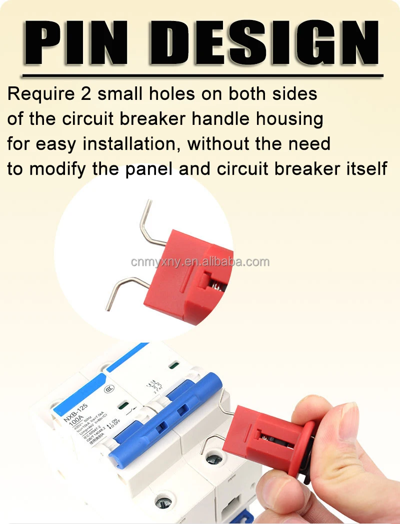 DZ47C45 Miniature Molded Case Circuit Breaker Lock Electrical Switch ...
