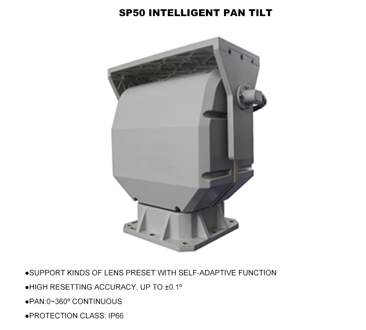 Fs-sp50 Ptz Rotator Outdoor Pan Tilt Drive Motorized Pan 50kg - Buy ...