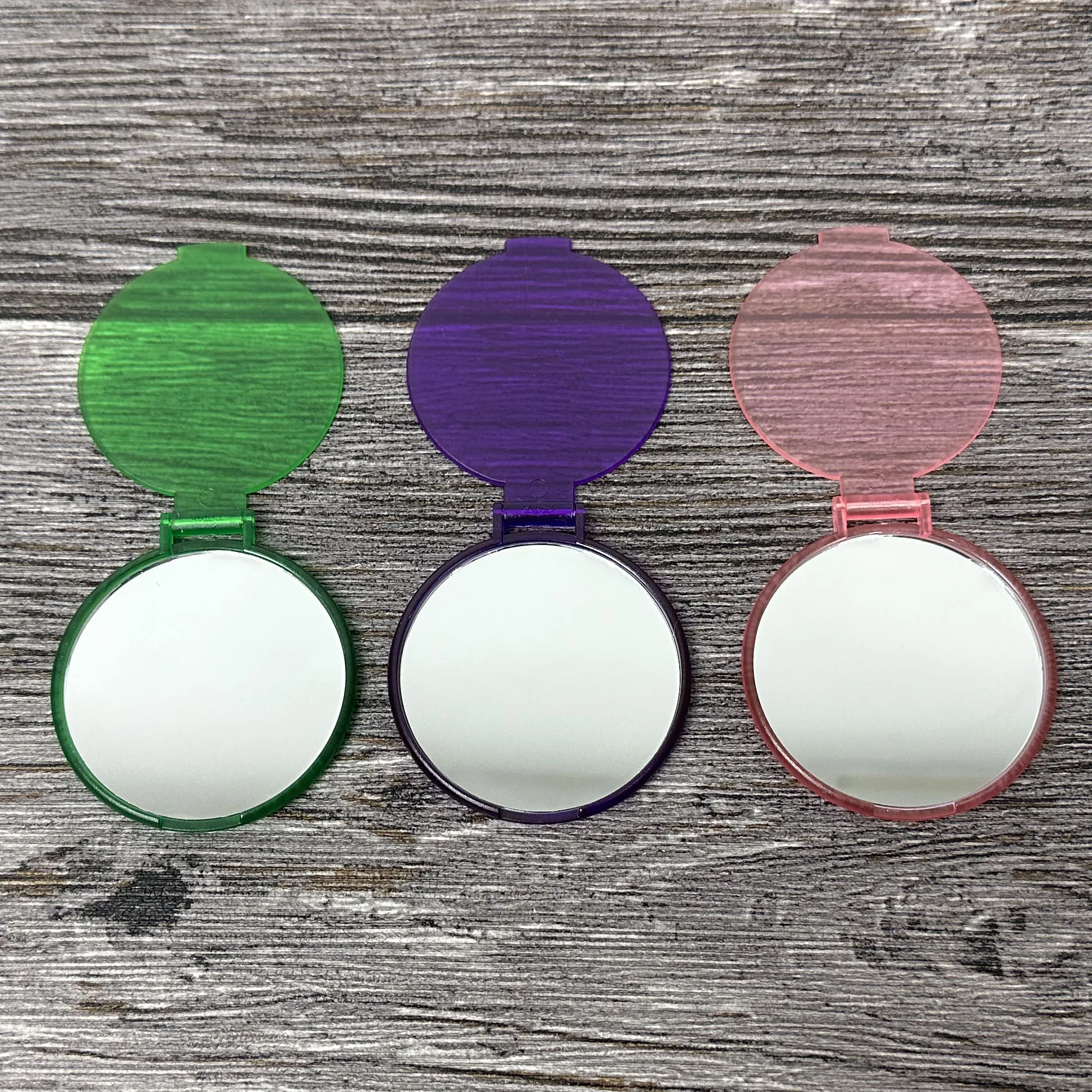 OEM Plastic Mirrors, Customized Logo Makeup Morrors, Cheap Compact ...