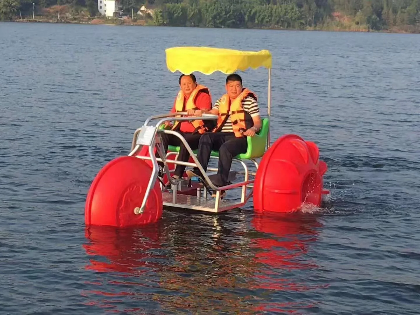 Professional Supplier Two Person On Sea And Lake With 3 Wheels Pvc ...