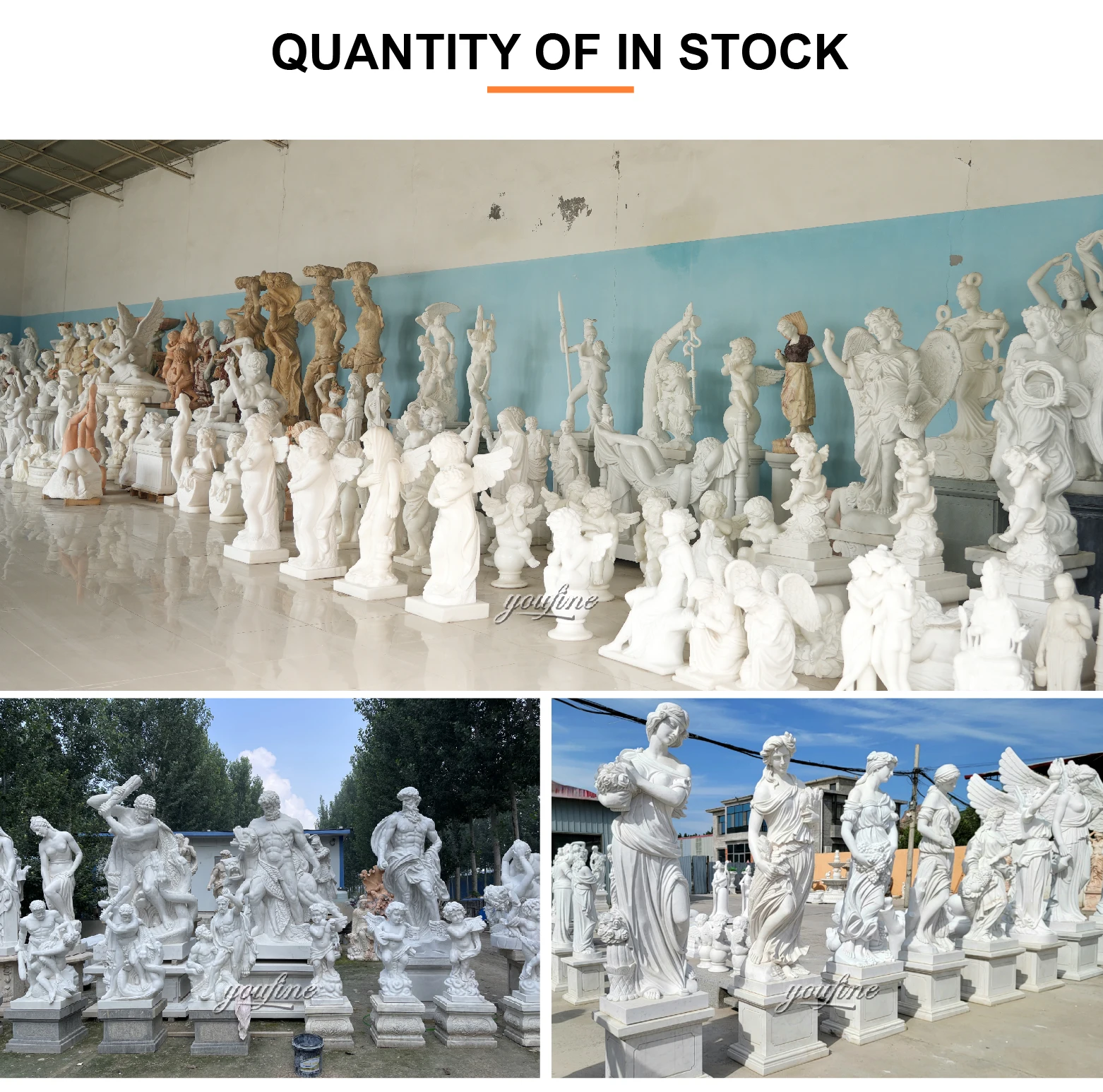 Shop Our Selection of Large White Garden Deco Marble Statues