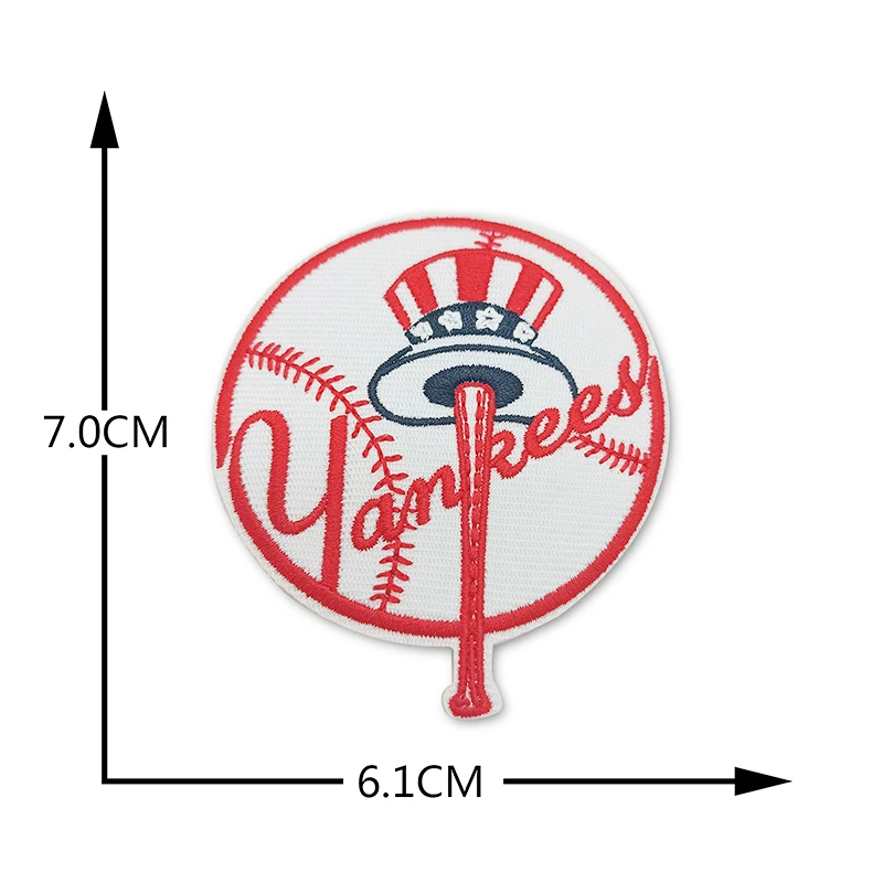Baseball Major League Team Logo Applique Iron On Embroidery Patches Set ...