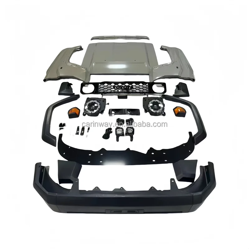 Front Bumper Body Kit Upgrade Lc75 To Lc76 2024 Car Accessories Auto ...