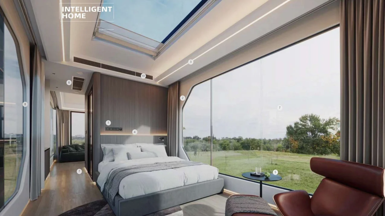 Smart Capsule Space Cabin - Tiny House Airbnb Experience