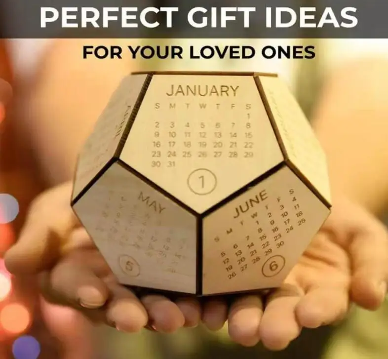 Wholesale Wooden Football Calendar Wooden Desk Perpetual Calendar ...