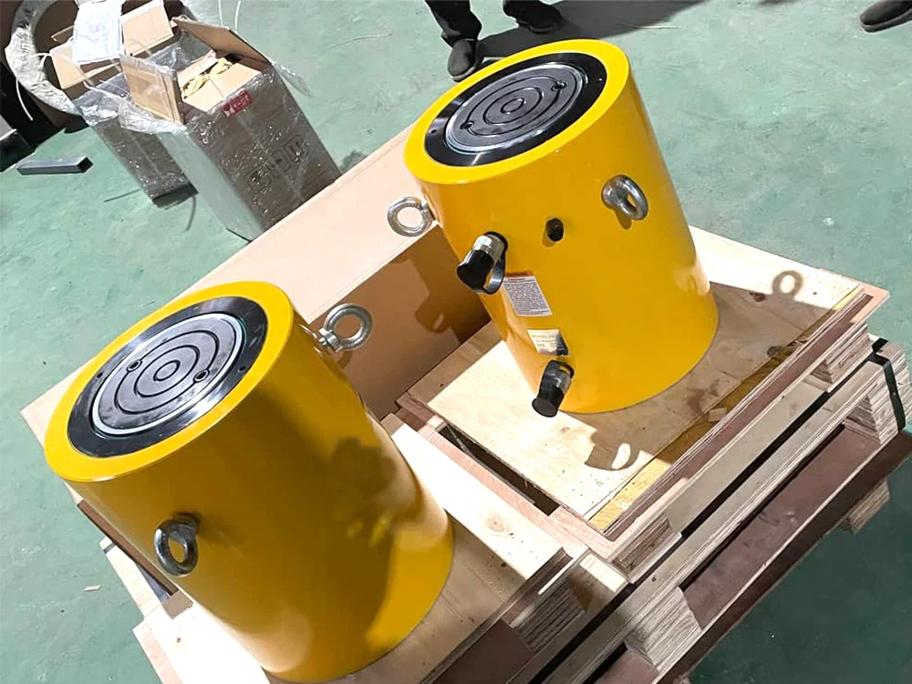 150 Ton Hydraulic Cylinder Jack Ram - Double Acting Power