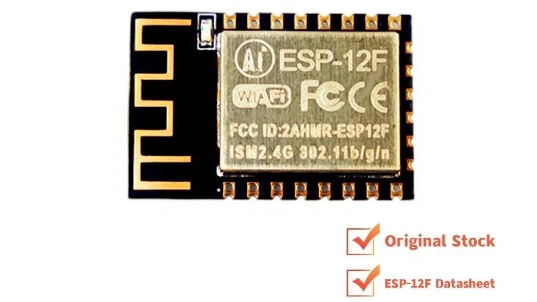 Ai-thinker Esp-12f Esp8266 12f Wifi Wireless Transceiver Module With Fcc,Ce,Srrc,Ncc,Telec,Kcc ...