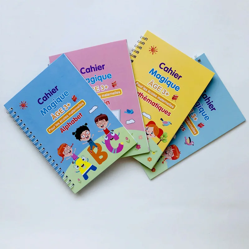 Alibaba.com: French Language Preschool Tracing Book, Magic Calligraphy ...