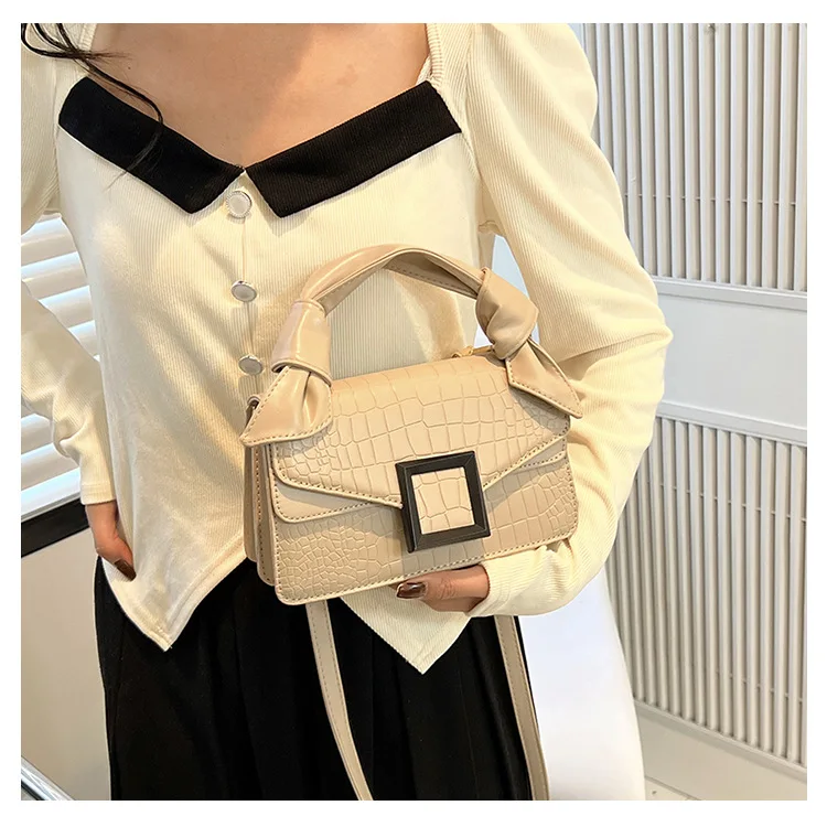 E2438 New Small Square Bag Ladies Crossbody Shoulder Bag Mini Chain Bag ...
