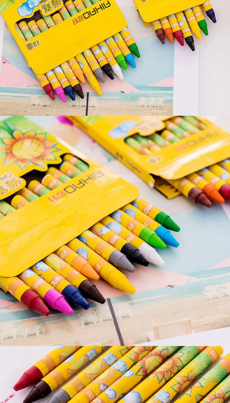 Custom Wax Crayons Coloring Beeswax Crayons Set Crayons For Children ...