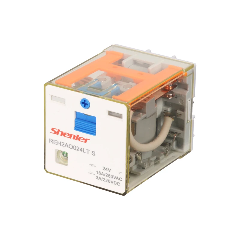 Shenler Reh2ao024lts Magnetik Blow-out Power Relay 24vdc 16a Led Tombol ...