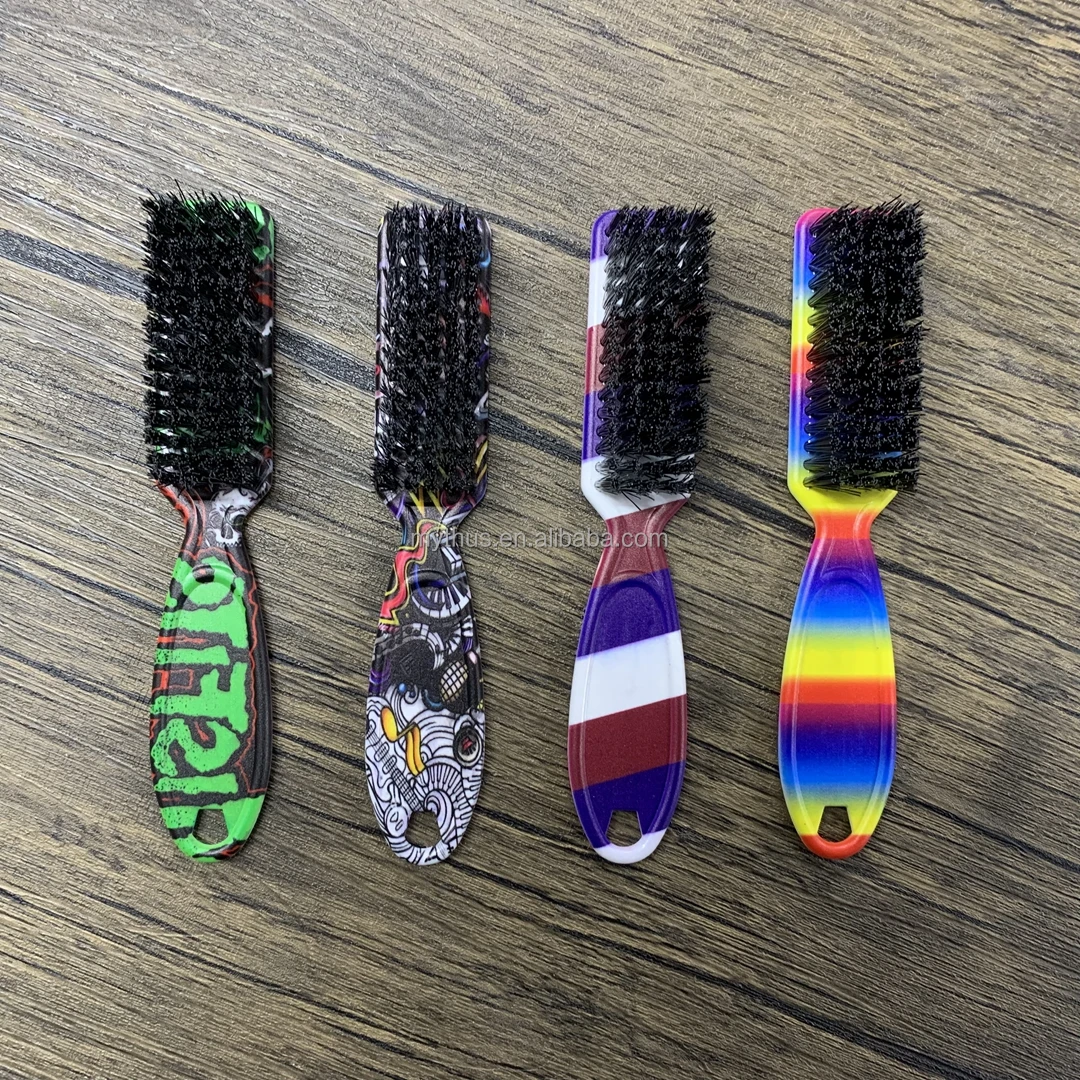 Mythus Custom Logo Cleaning Fading Brush for Clippers