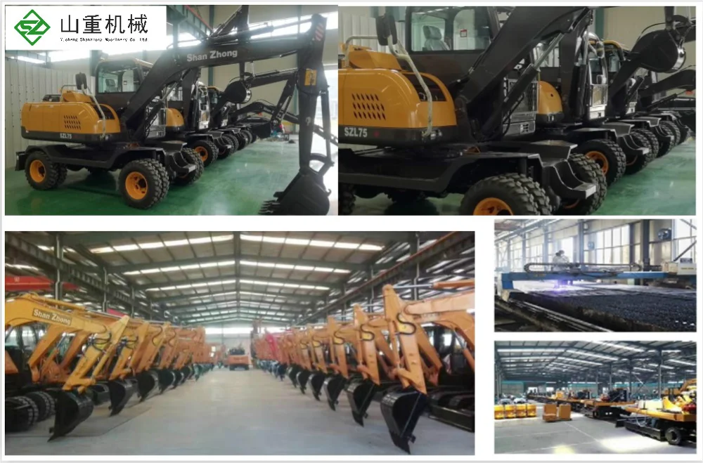 Factory Supply Directly Shanzhong Brand 7ton 8ton 9ton Wheel Loaders ...