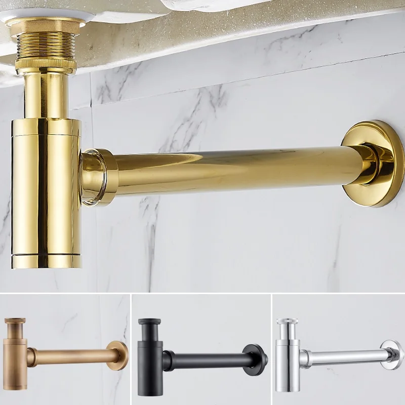 Brass Matte Black Bathroom Vessel - Popular Design