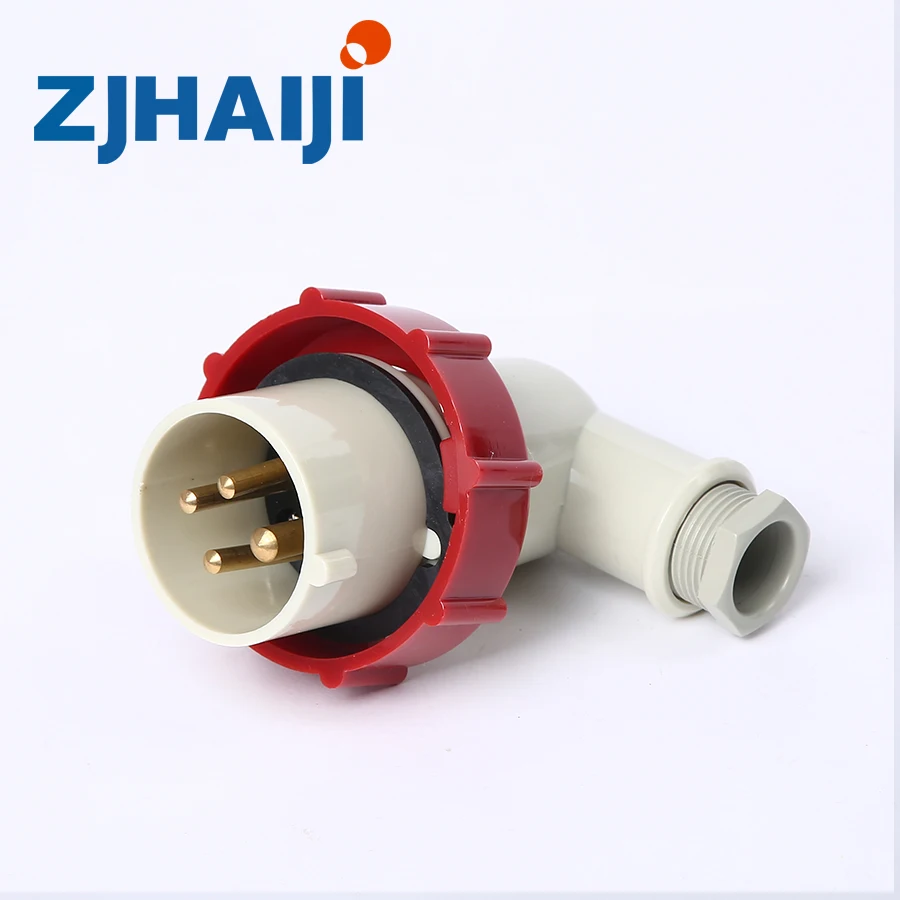 IMPA 792758 Watertight 3P+E AC380V IEC Marine Plug - ZJHAIJI