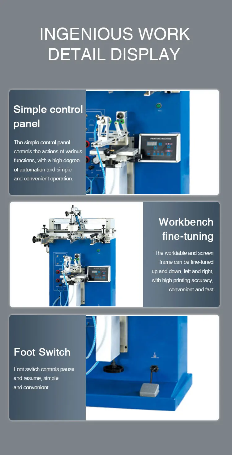 Round Bottle Screen Printing Machine - Semi-Automatic Equipment for ...