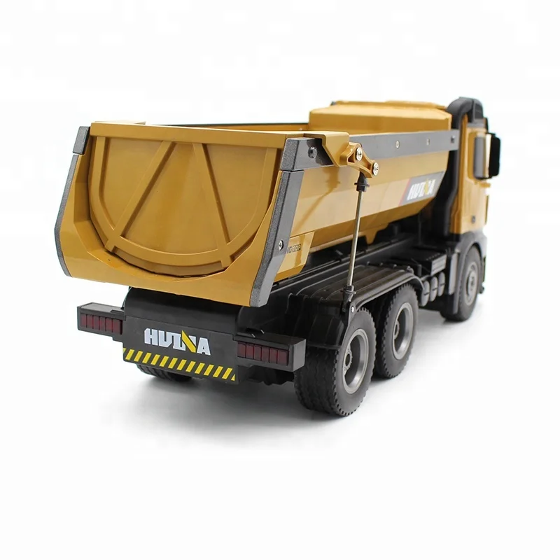 Huina 1573 Metal Alloy Dump Truck - 1/14 RC Engineering Model