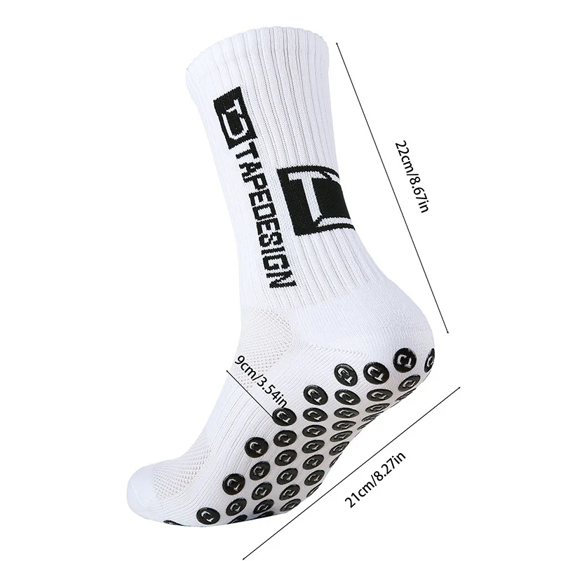 Wholesale Tape Design Socks Soccer Grip Socks Basketball Custom Sweat ...