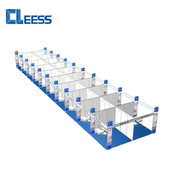 3x3 Standard Modular Shell Scheme Durable Reused Exhibition Booth ...
