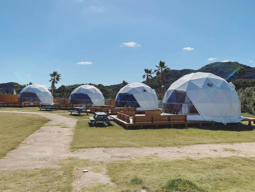 Luxury Glamping Geodesic Domes - Waterproof & Uv-resistant