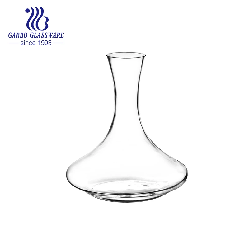 Flat Mouth Blowing Wine Decanter Europe 1500ml Home bar Use glassware ...