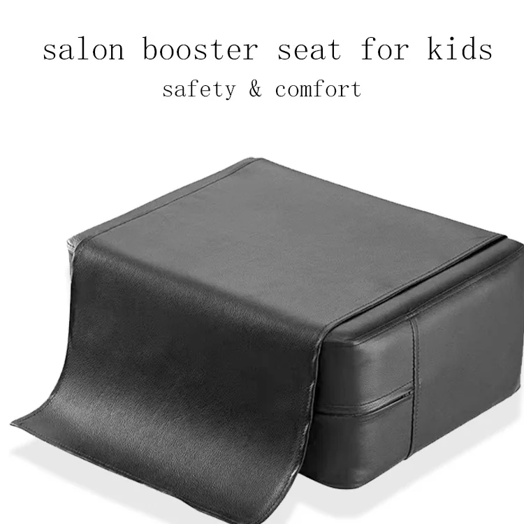 Children's Oversize Leather Booster Seat for Barber Salons
