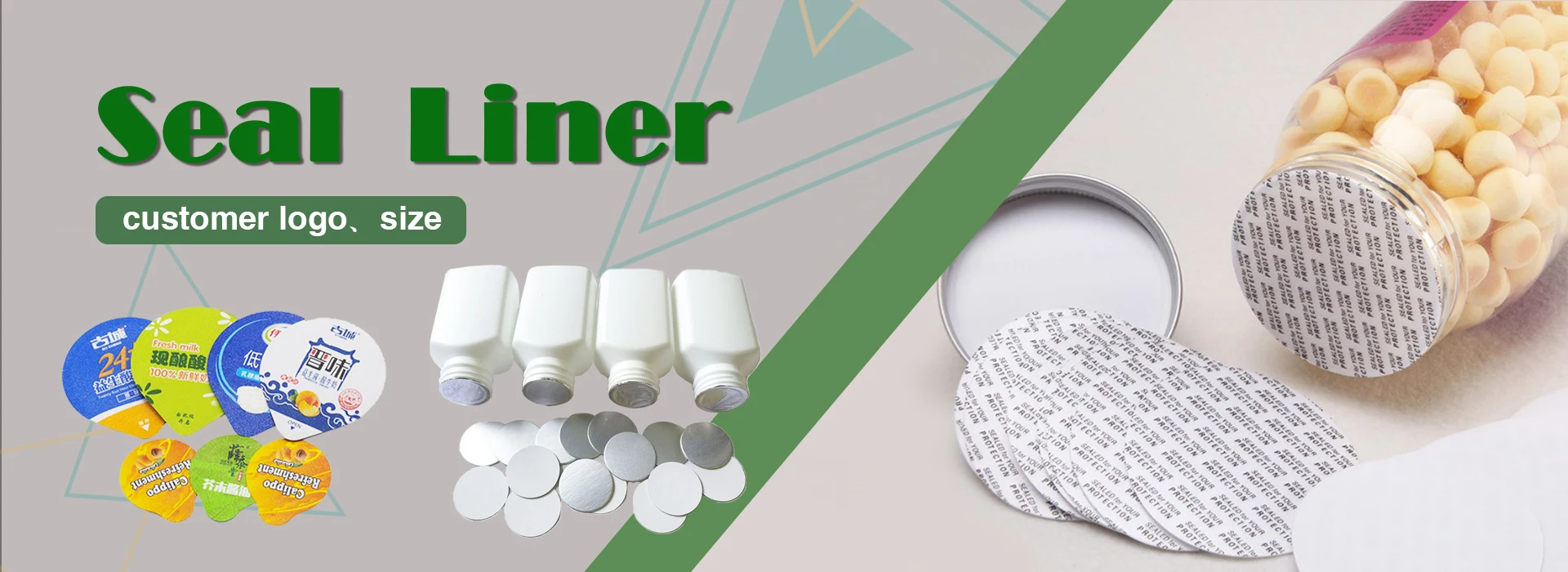 Zoepack Induction Seal Liners - Durable & Leak-proof