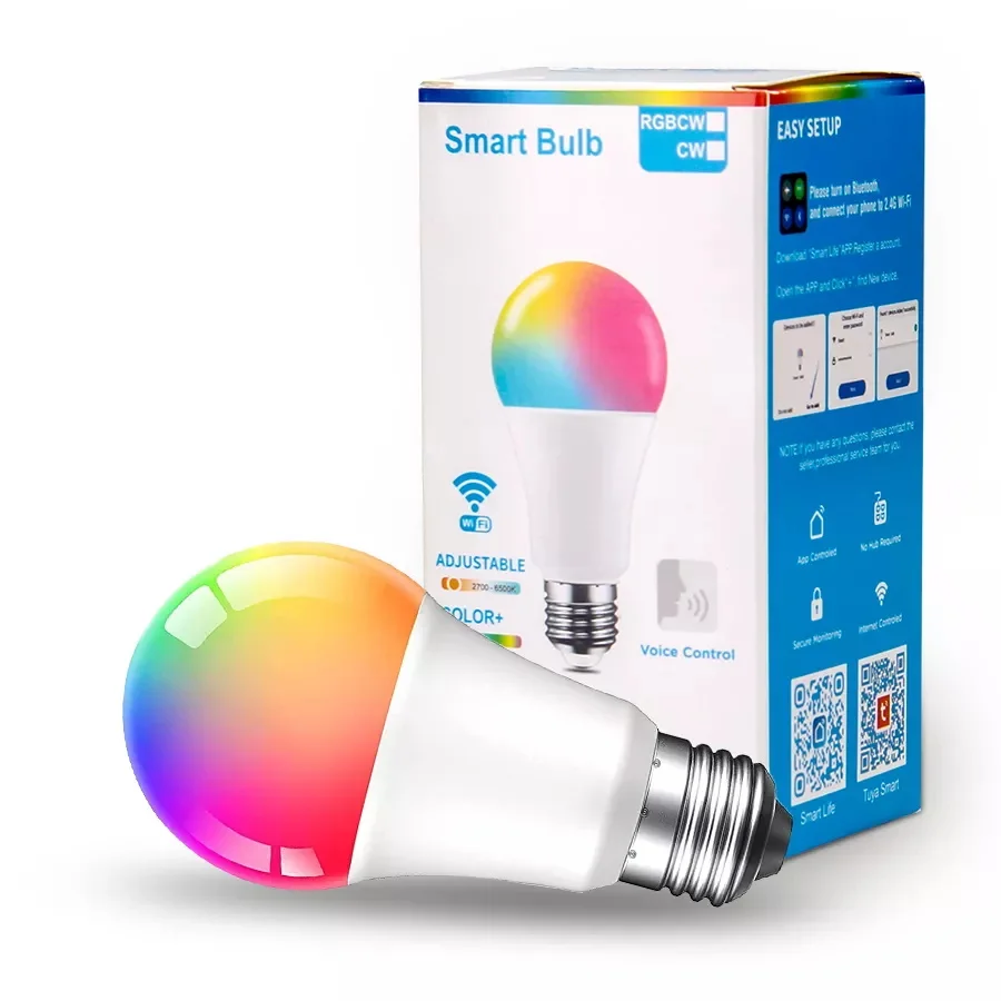 Smart Life Led Music Bulb E27 15w Control From Mobile Application Home ...